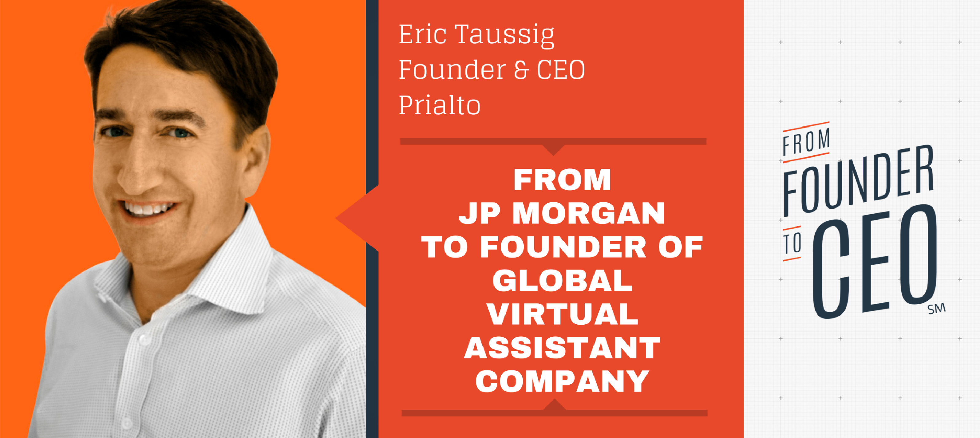 198 — Eric Taussig - From Founder to CEO